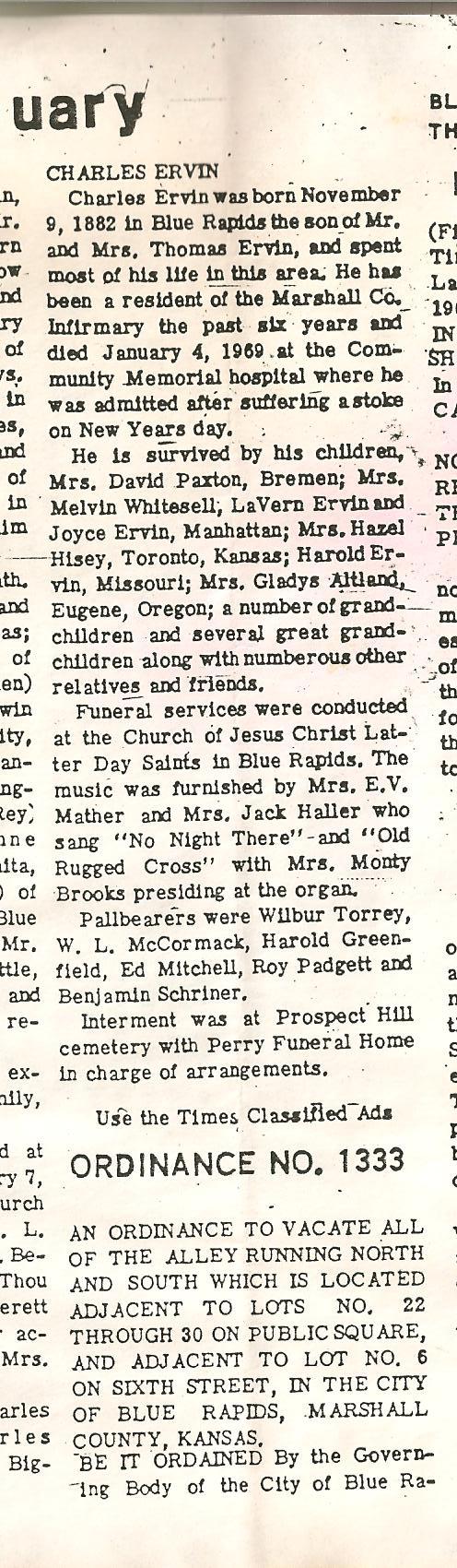 Charles Thomas Ervin Obituary | Formerly Leavesonbranches.com | Ervin ... Charles Thomas Ervin Obituary | Formerly Leavesonbranches.com | Ervin ...